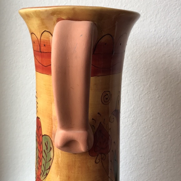 napco | Art | Napco Art Deco Pottery Yellow Green Painted Rooster And ...